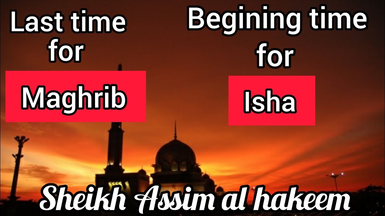 Does only all the redness in the sky have to disappear for Isha time ...